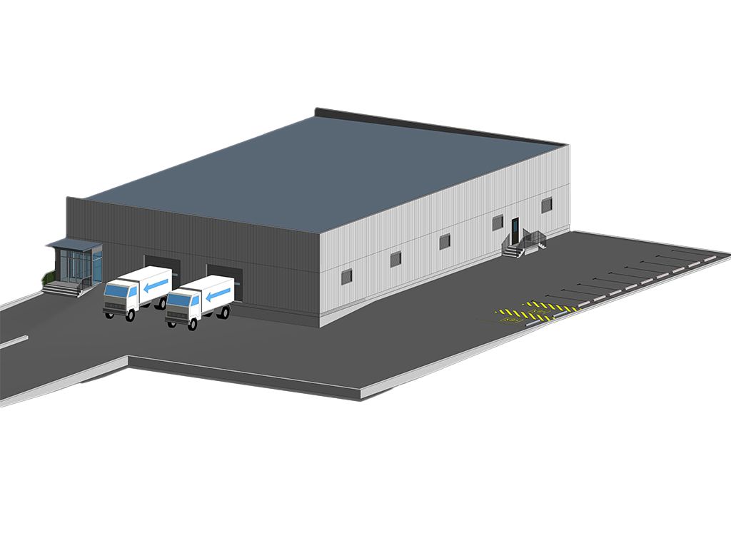 Architectural Modeling | Houston, TX | Warehouse Project-BIMPRO