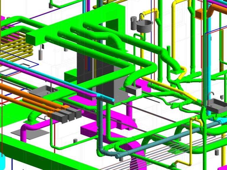 MEP Coordination Services for Apartment Project - BIMPRO LLC
