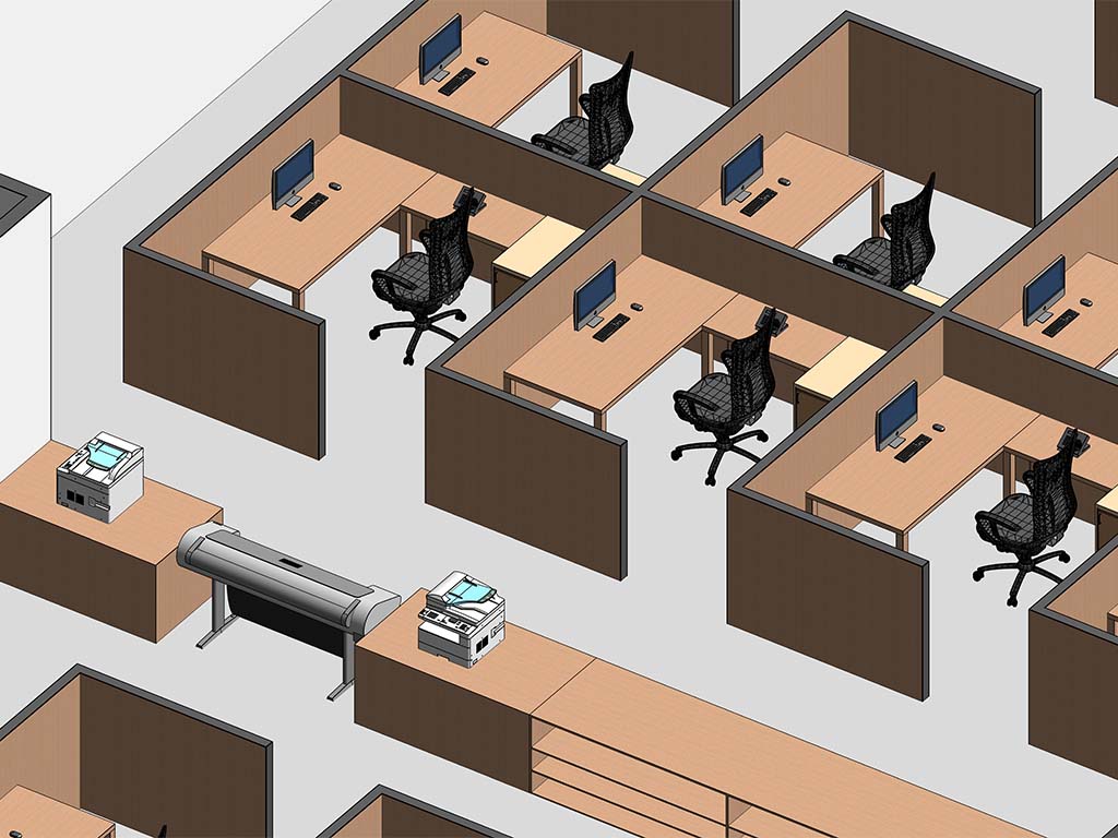 Architectural Modeling | Office Renovation | New York - BIMPRO