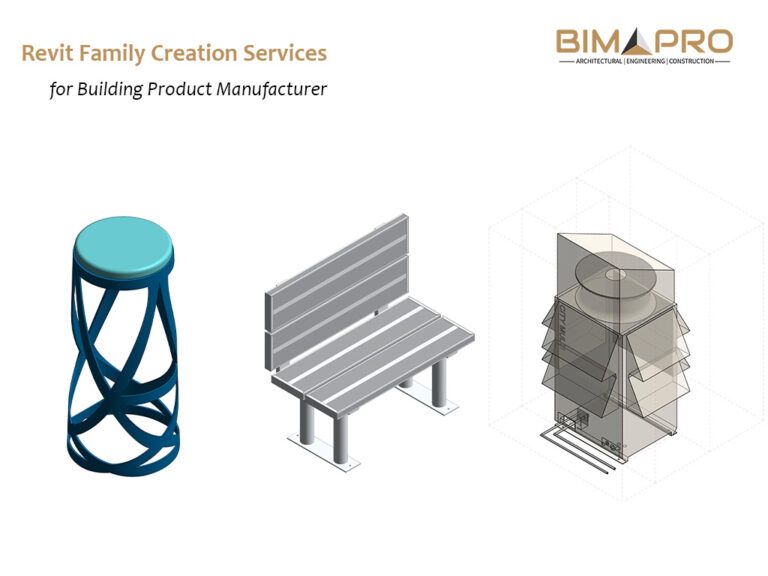 Revit Family Creation Services for Building Product Manufacturer