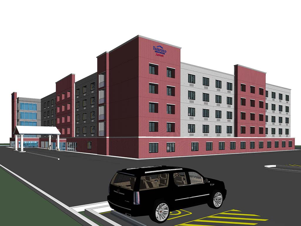 Architectural BIM Services for Hotel Project in Florida - BIMPRO
